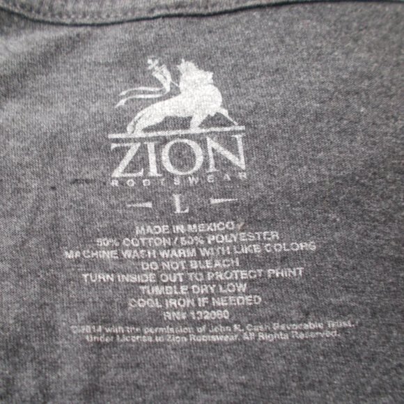Zion Rootswear | Shirts | Original Zion Classic Mens Tshirt Size L ...